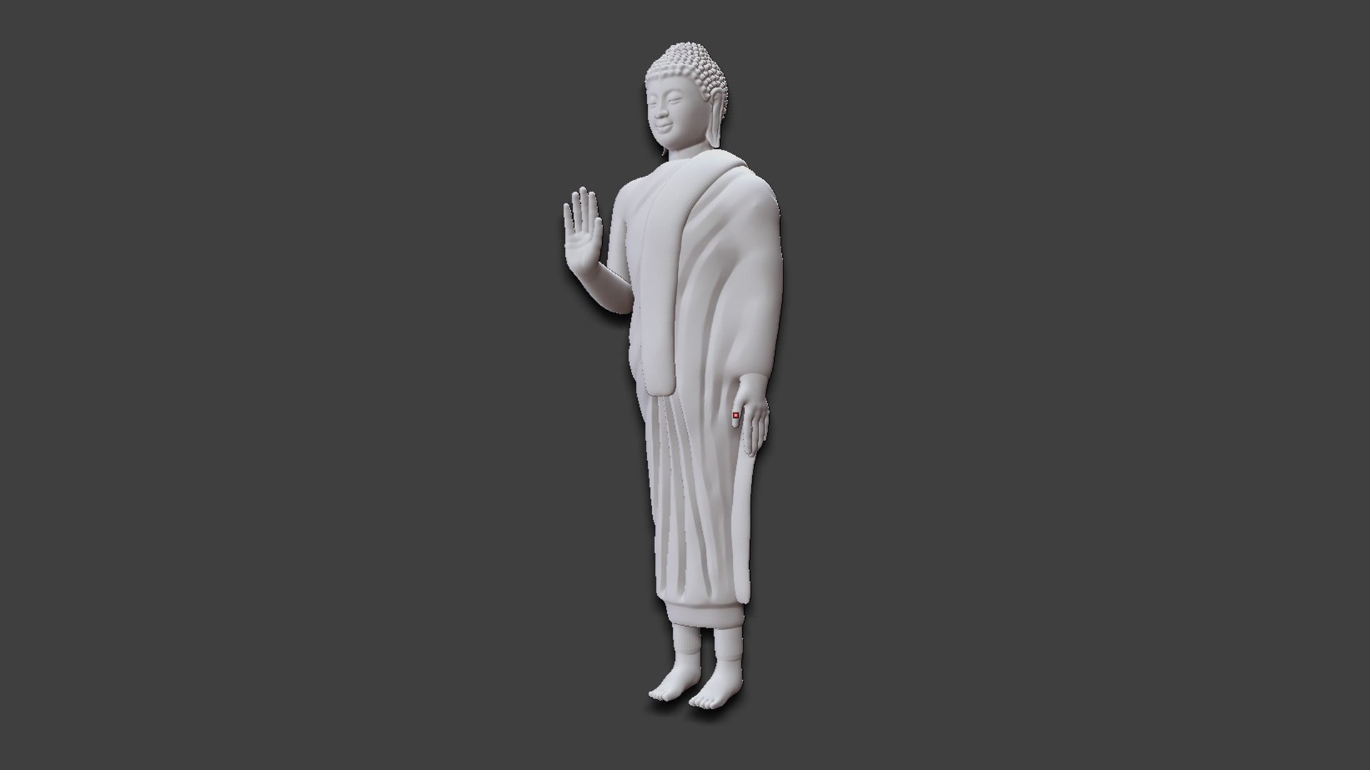 Asian Buddha Stand 3D - TurboSquid 2309792