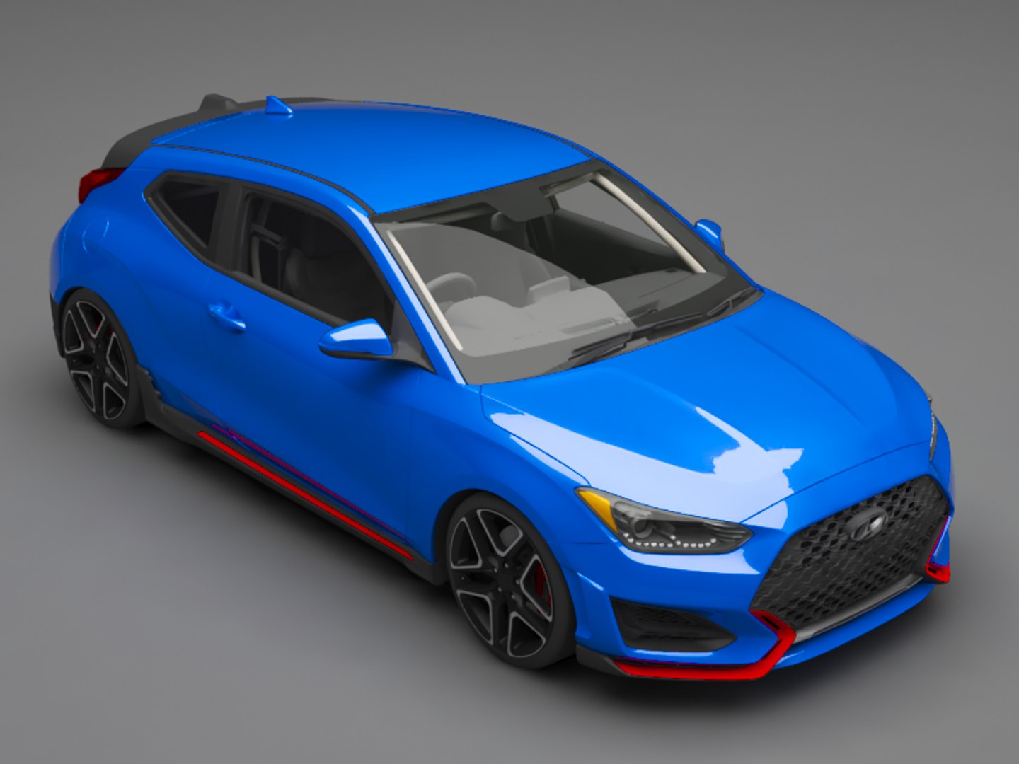 3D Model Hyundai Veloster N - TurboSquid 1553492