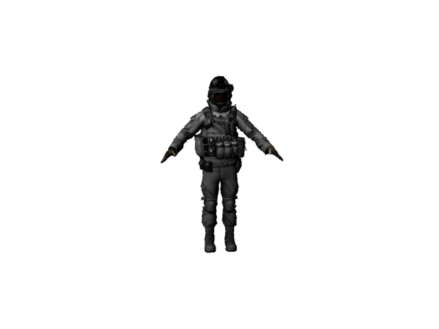 Free Bf3 Medic 3d Model