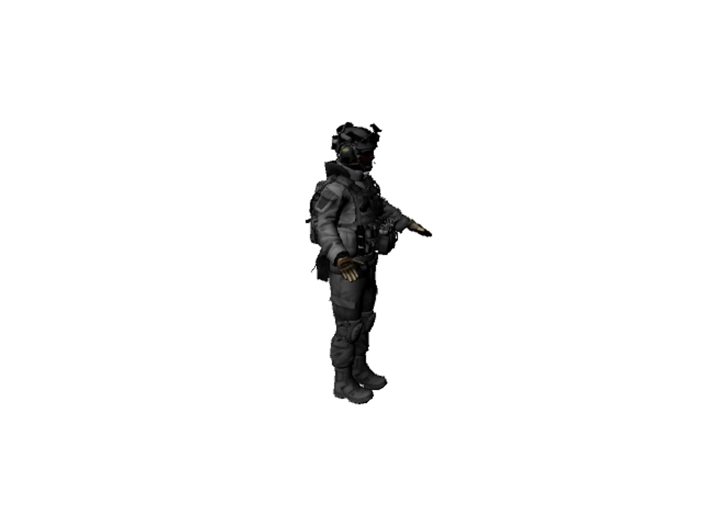 Free Bf3 Medic 3d Model