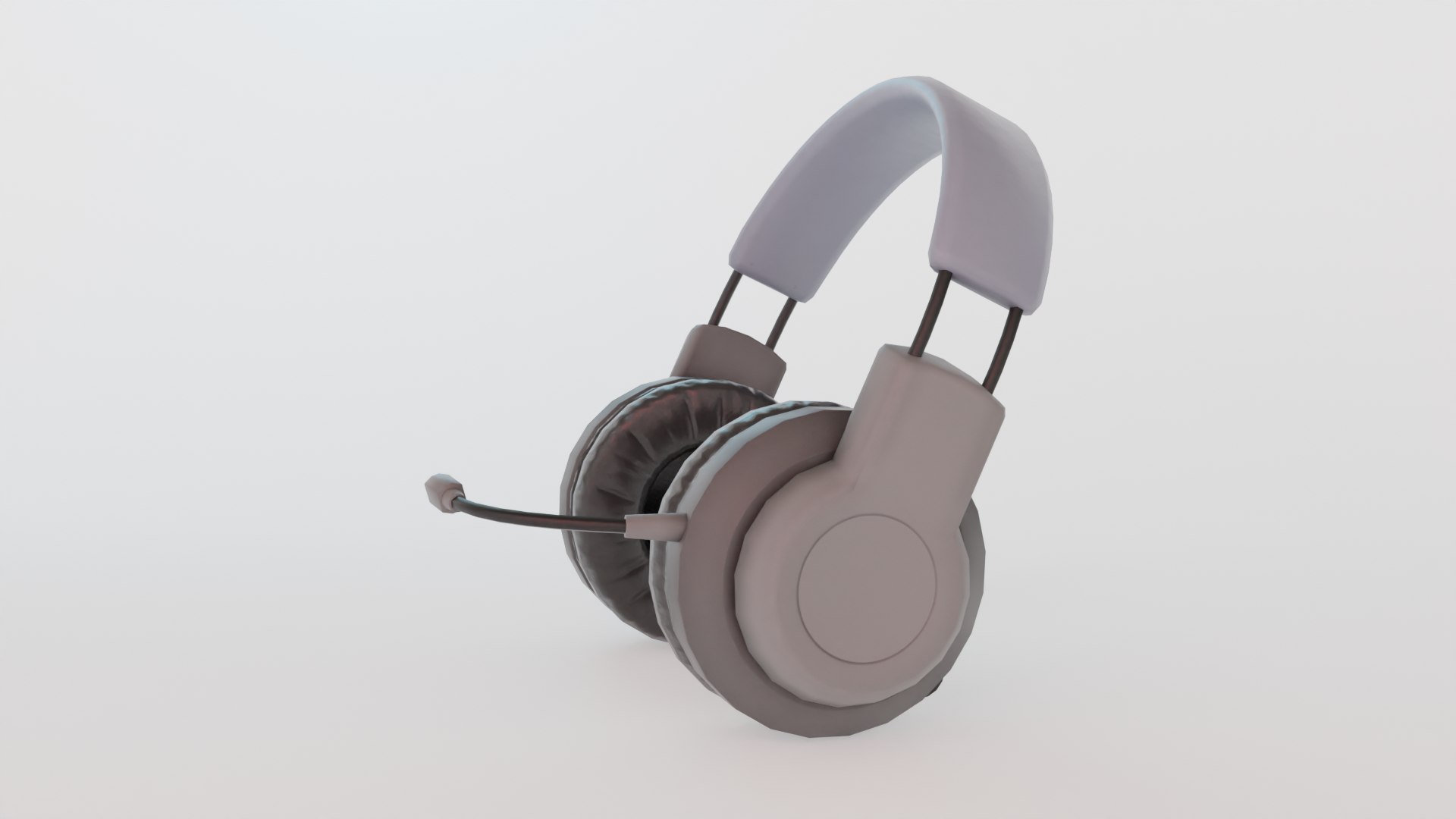 Low Poly Headphones 3D Model - TurboSquid 2188719