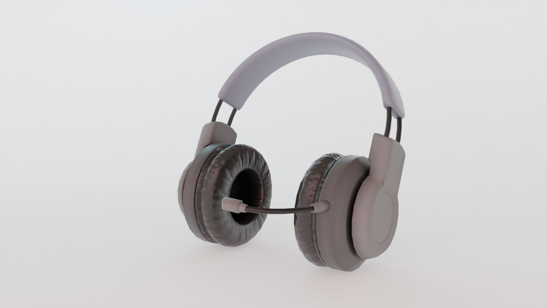 Low Poly Headphones 3D Model - TurboSquid 2188719
