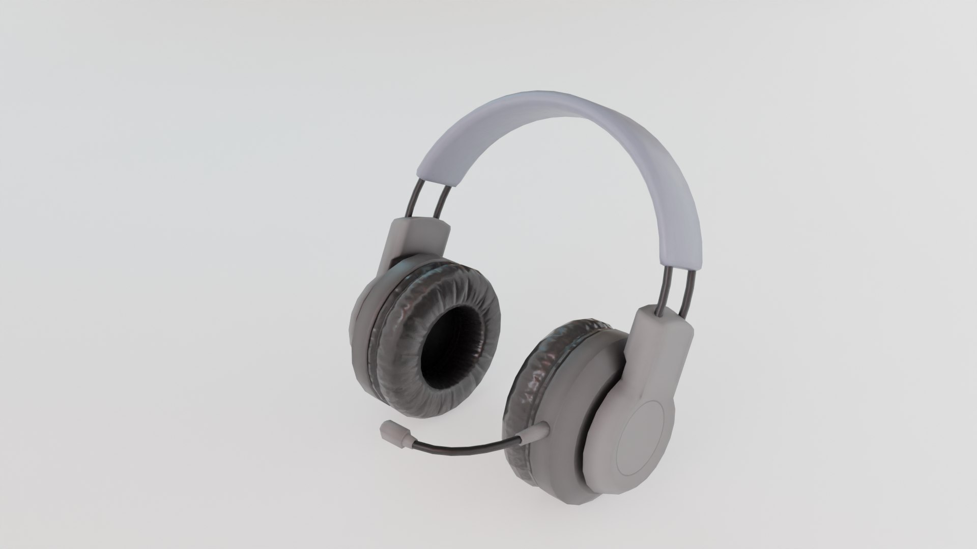 Low Poly Headphones 3D Model - TurboSquid 2188719