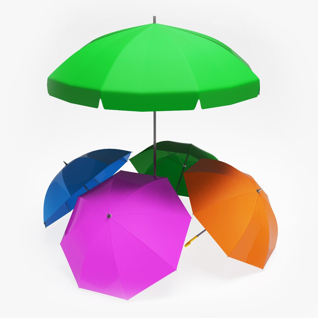 Umbrella 3D Model - TurboSquid 1812663