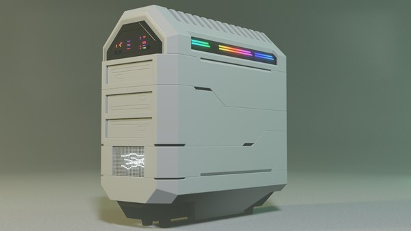 3D computer case - TurboSquid 1675190
