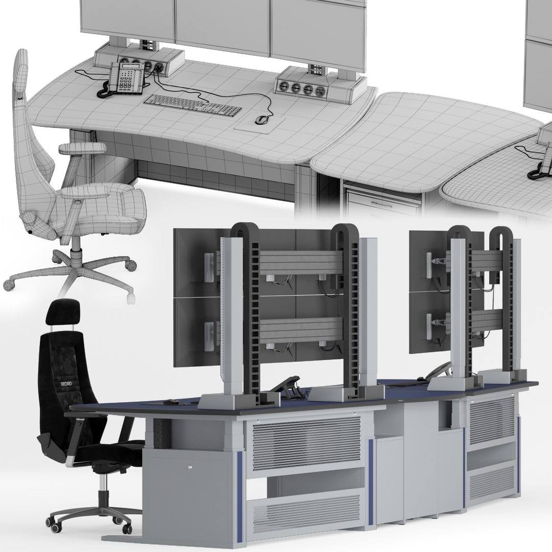3D Vertiv Knurr Ergocon Model - TurboSquid 1927284