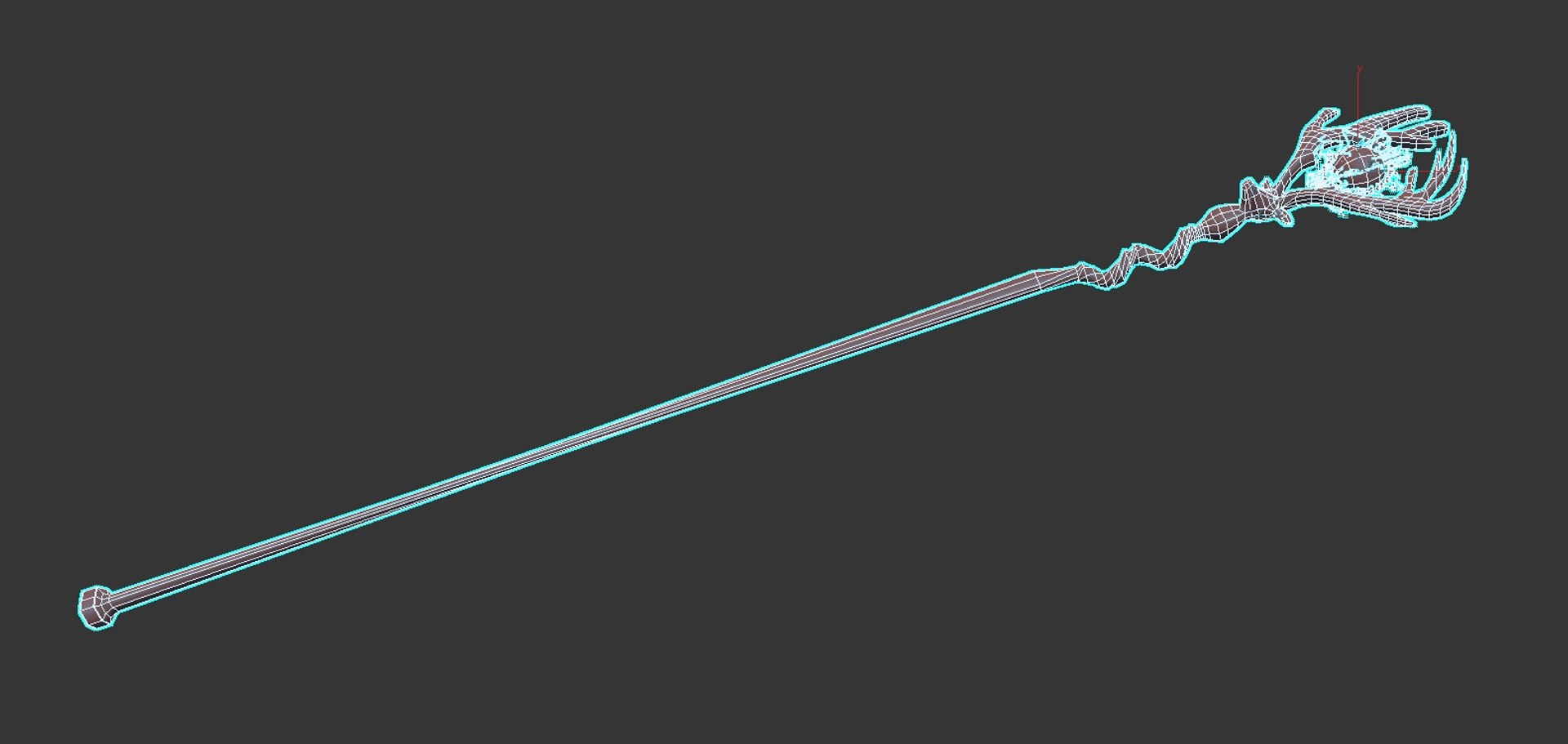 3D model Beautiful elven wizard - TurboSquid 2039596