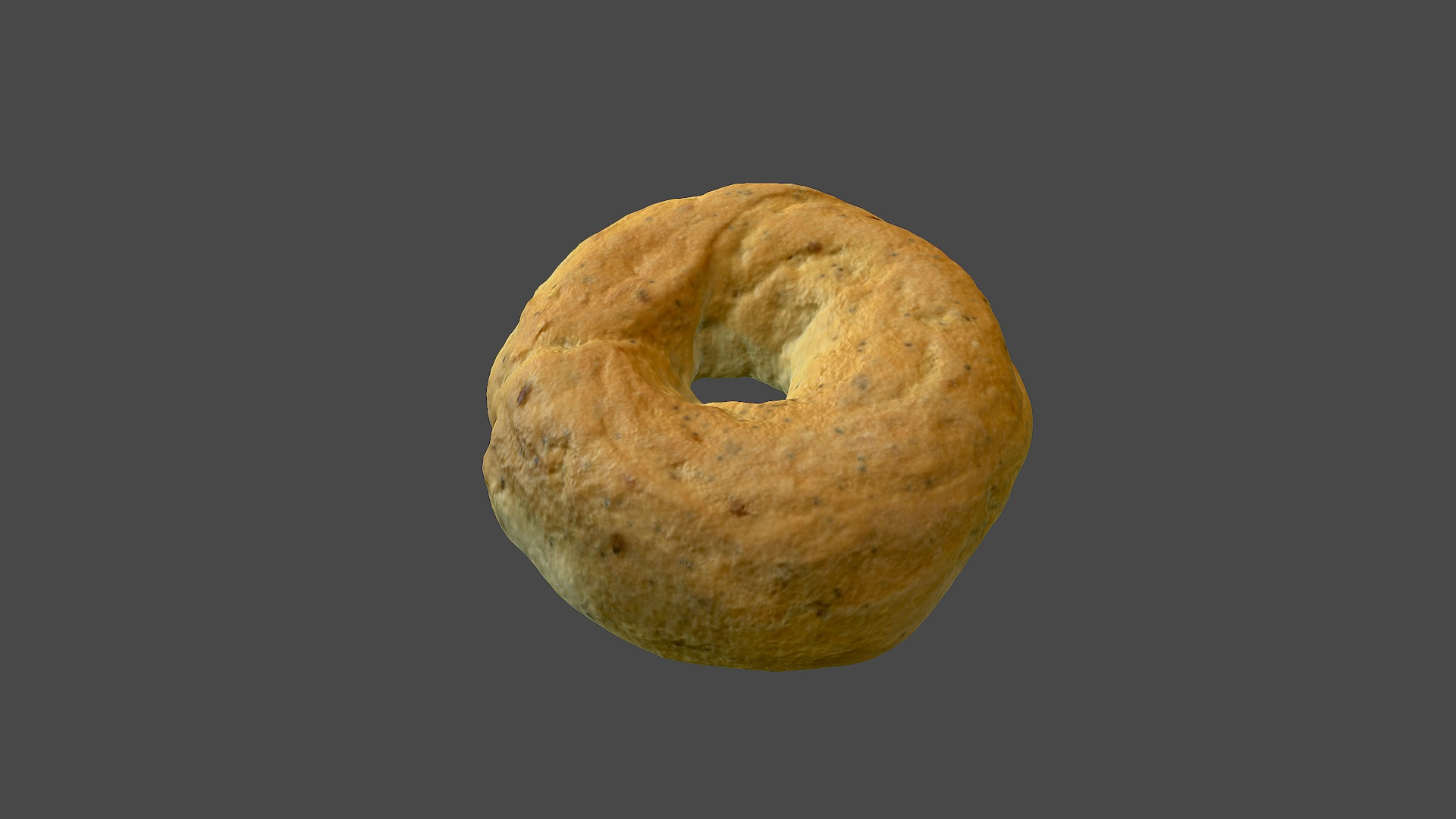 Bagel 02 3d Model
