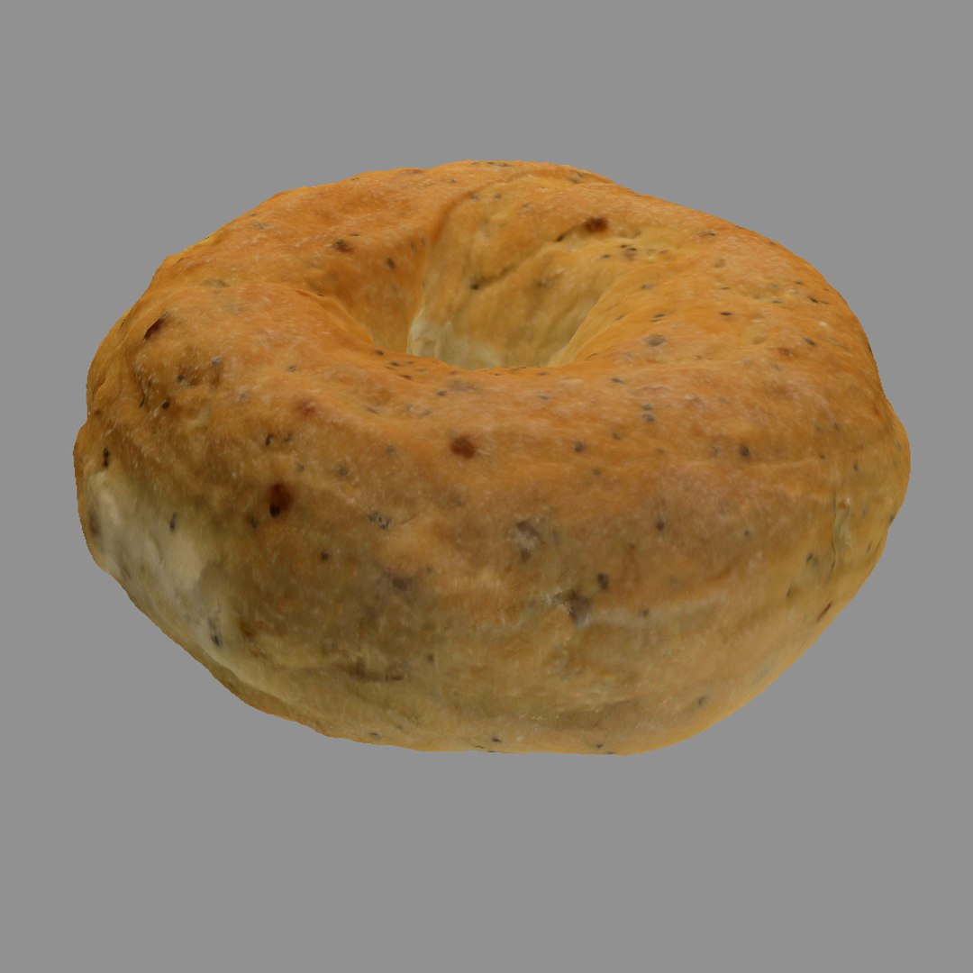 Bagel 02 3d Model