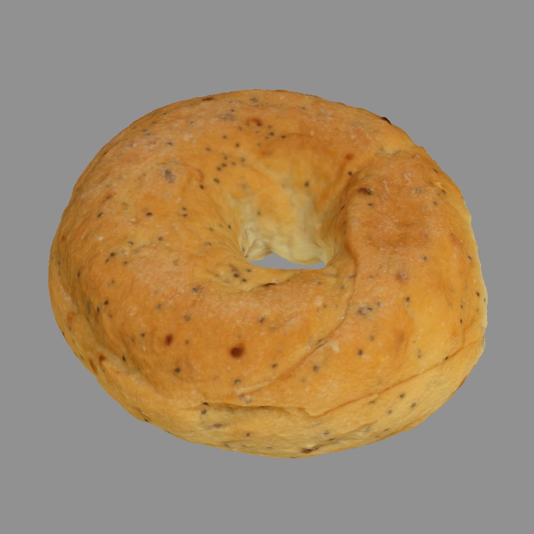 Bagel 02 3d Model
