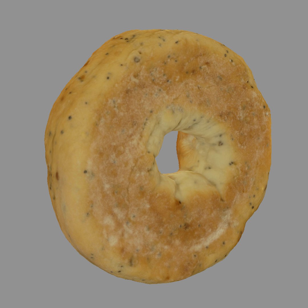 Bagel 02 3d Model