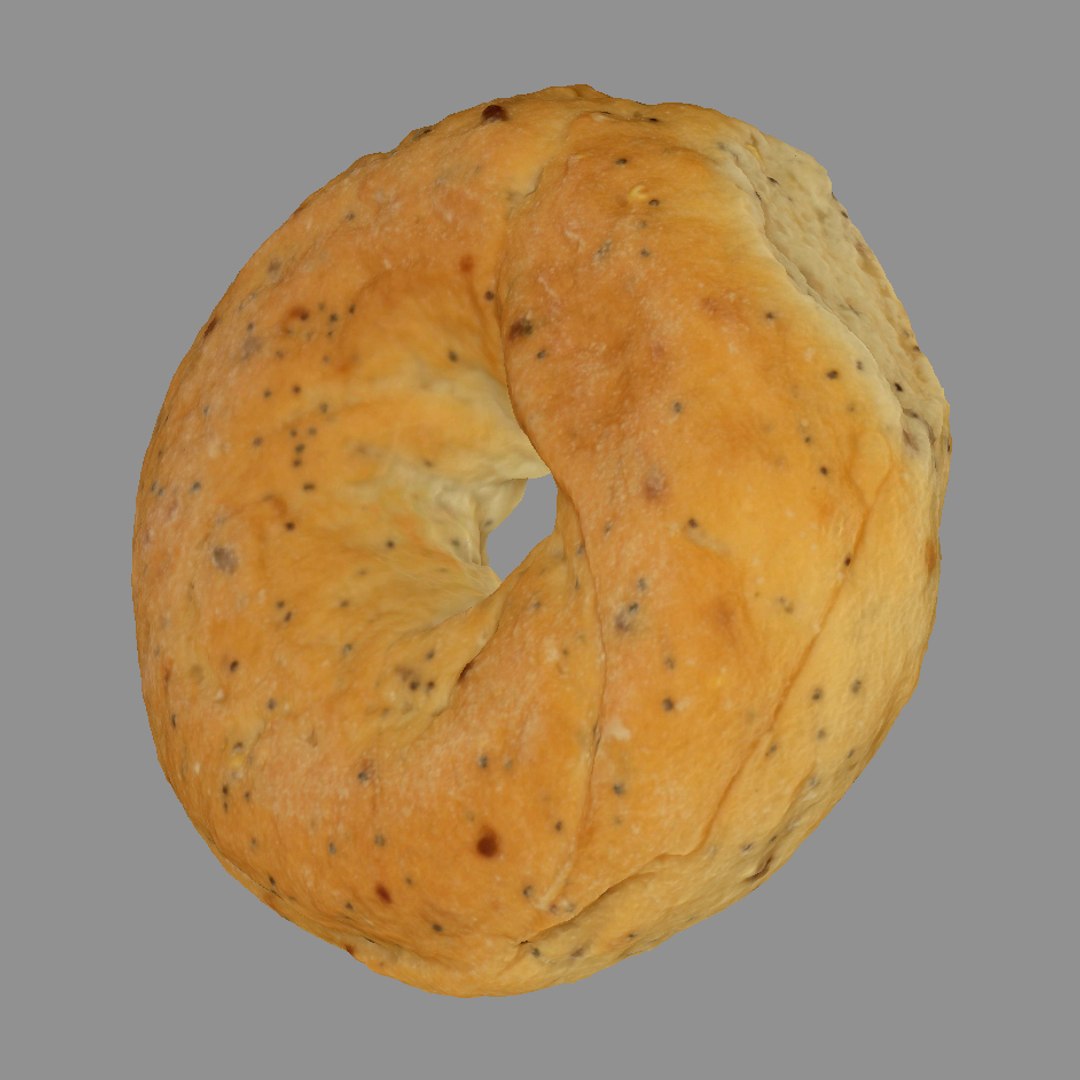 Bagel 02 3d Model