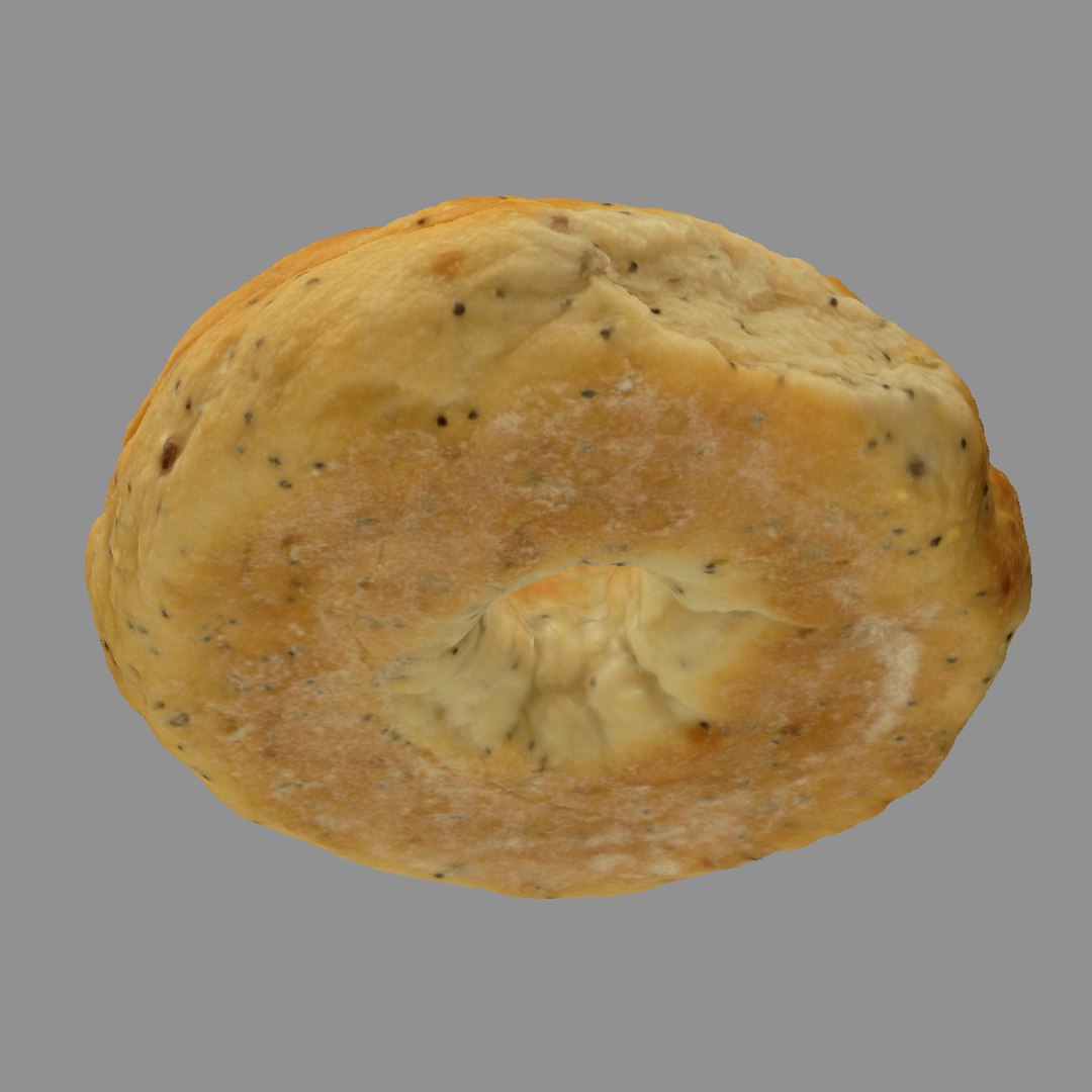 Bagel 02 3d Model