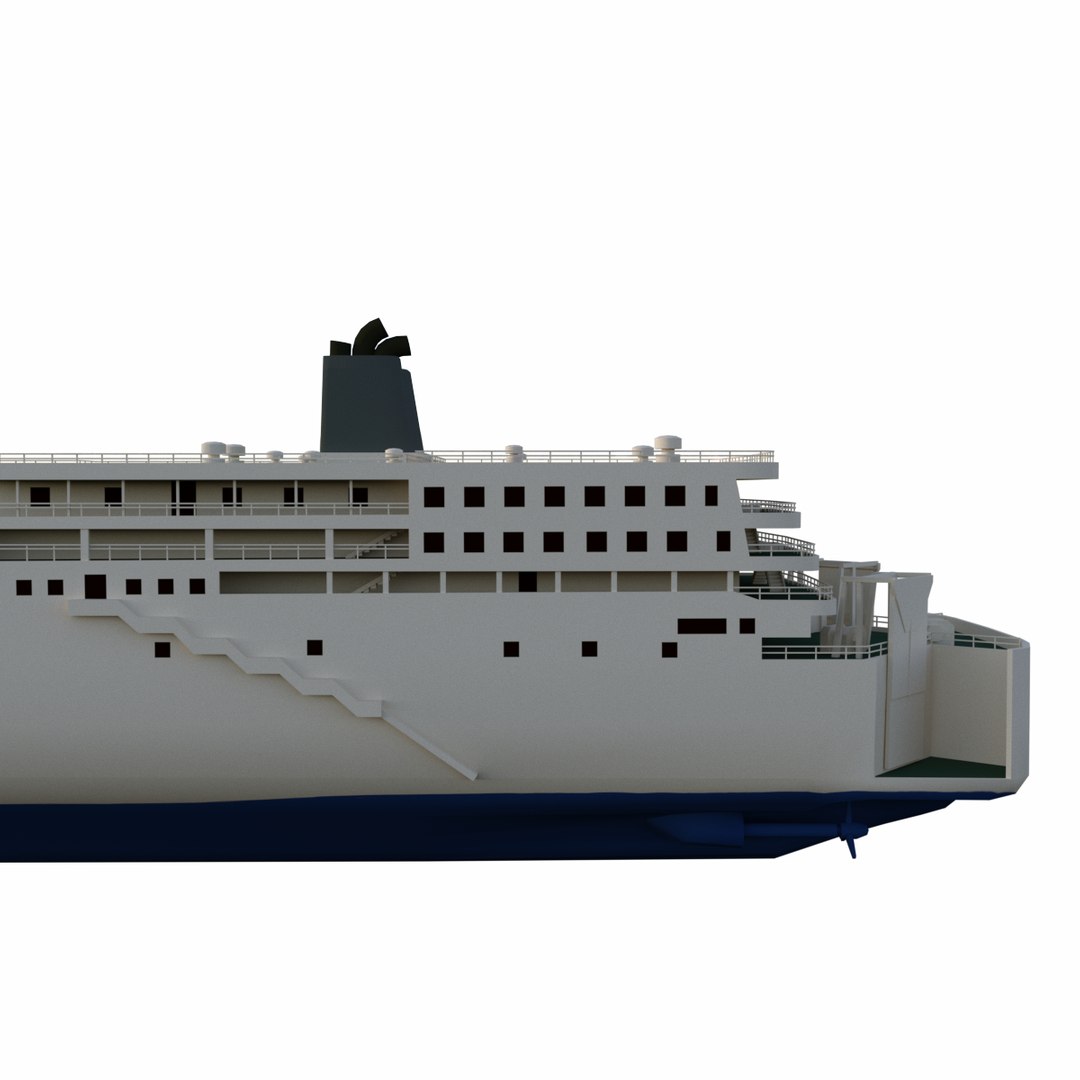 3D Ferry - TurboSquid 1171822