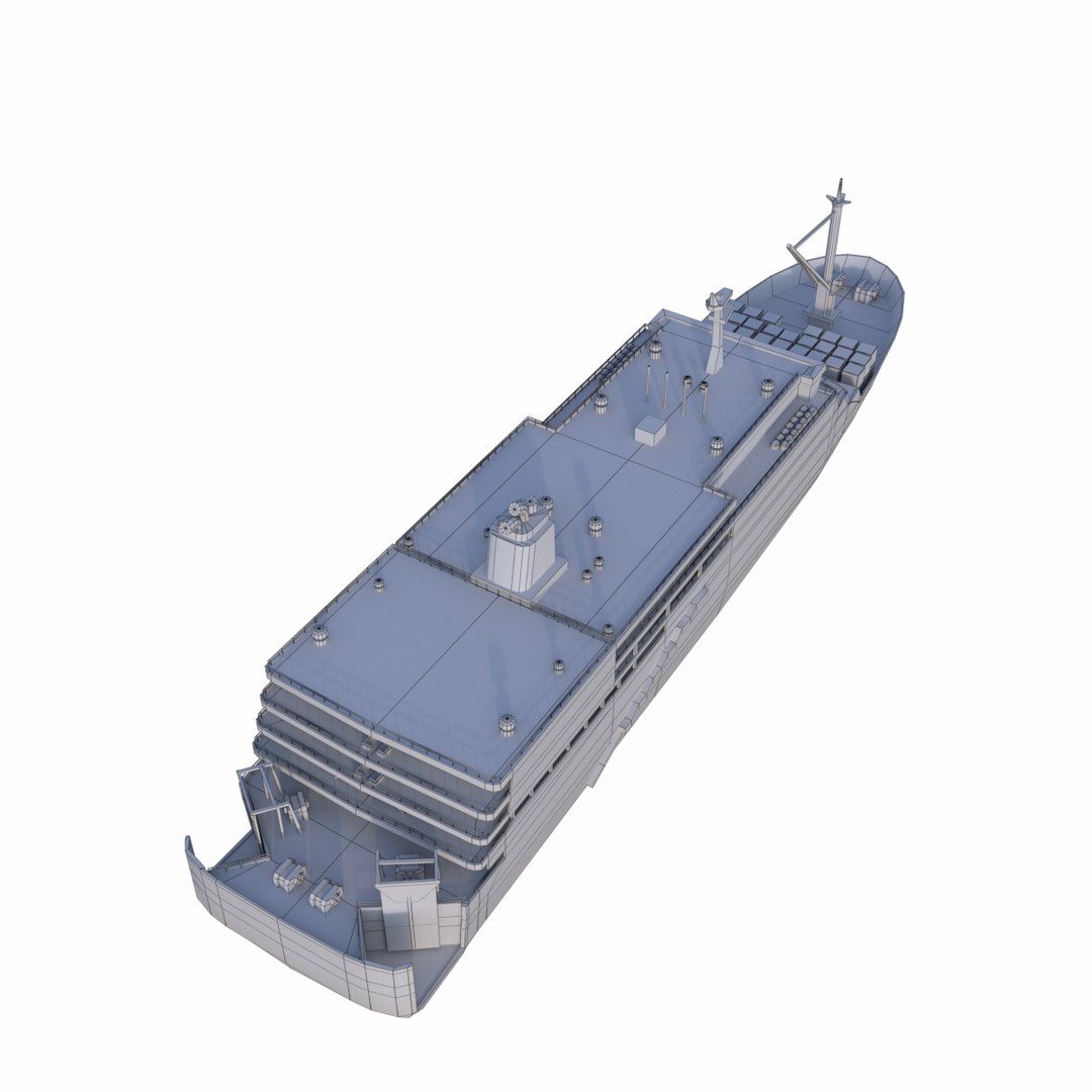 3D Ferry - TurboSquid 1171822