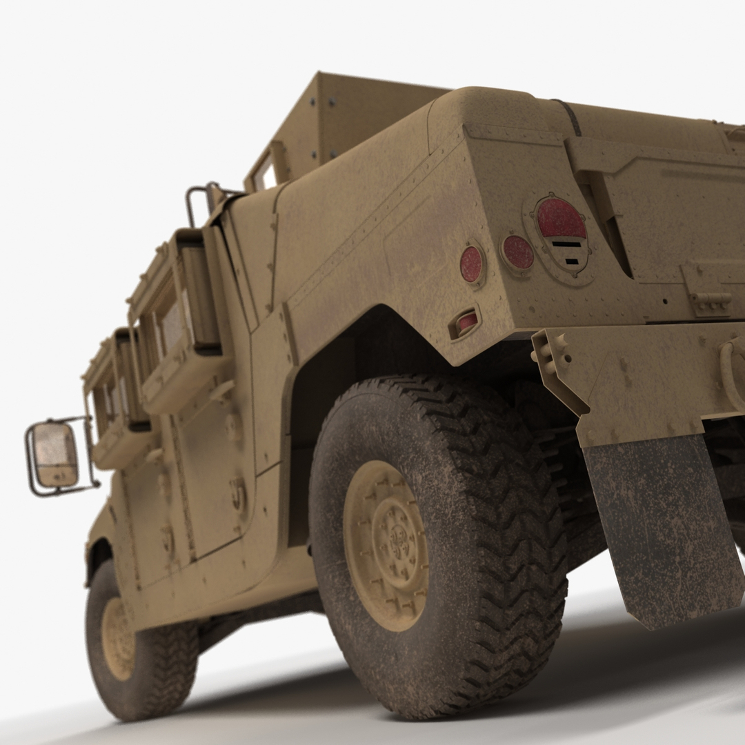 HMMWV Wojskowy Humvee Model 3D - TurboSquid 800475