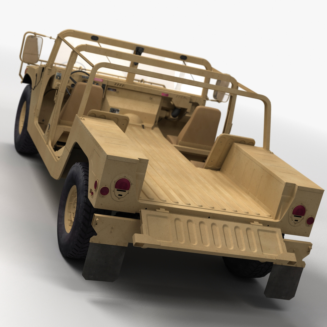 HMMWV Wojskowy Humvee Model 3D - TurboSquid 800475