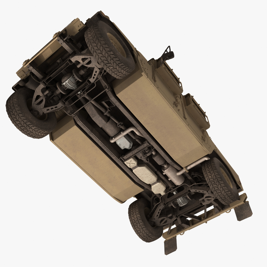 HMMWV Wojskowy Humvee Model 3D - TurboSquid 800475