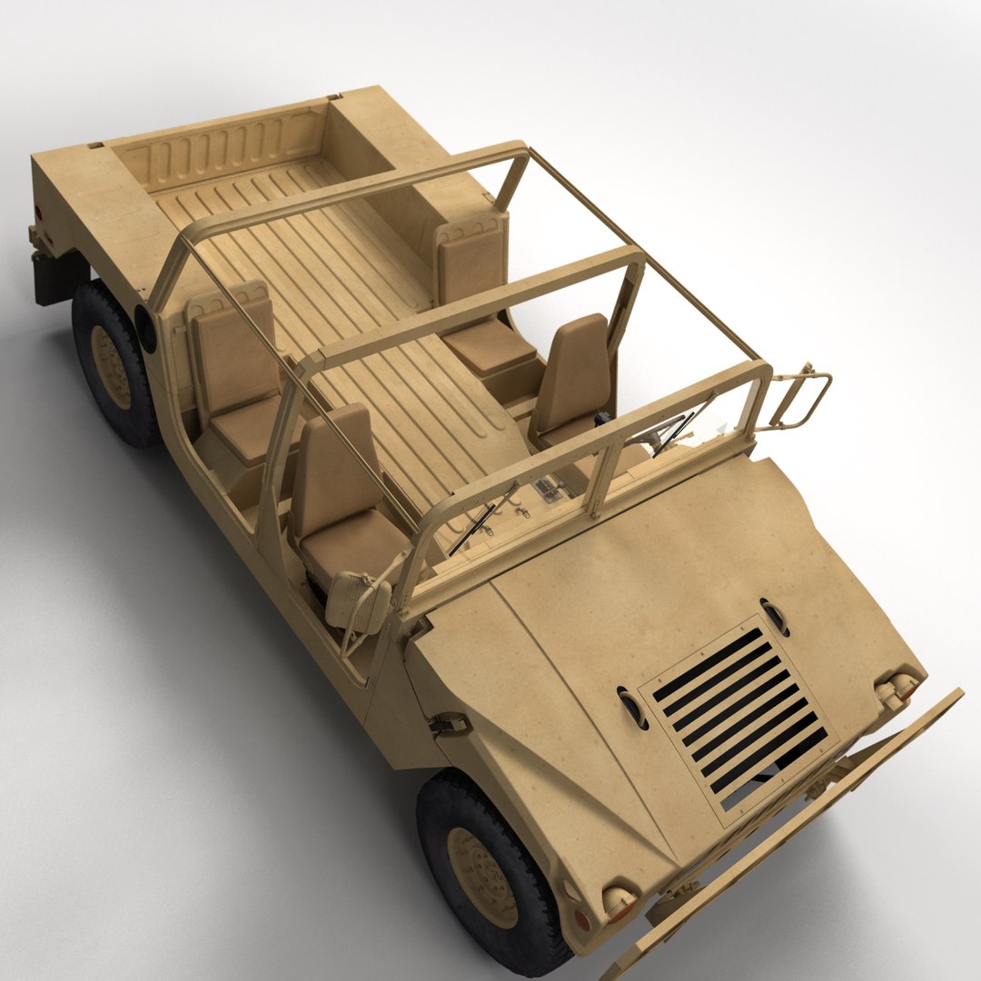 3ds realistic hmmwv military humvee