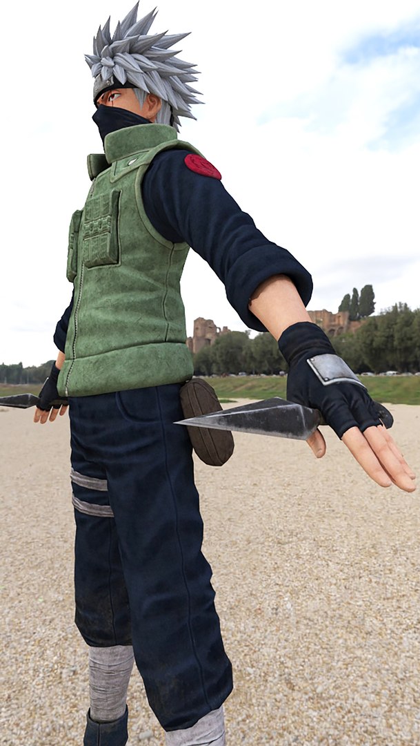 NARUTO - Hatake Kakashi 3D Model - TurboSquid 2357922