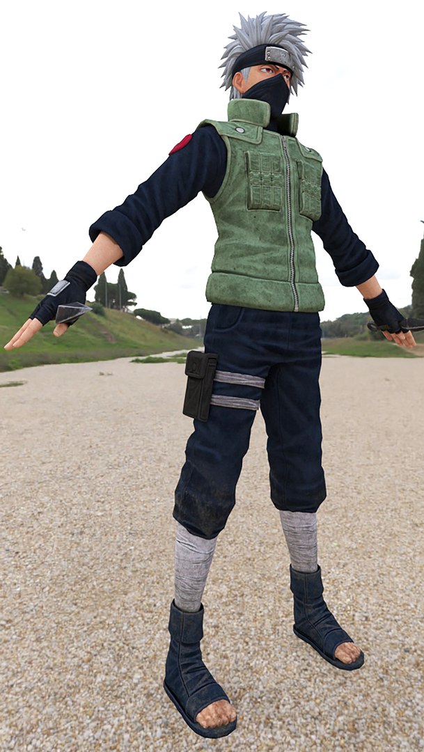 NARUTO - Hatake Kakashi 3D Model - TurboSquid 2357922