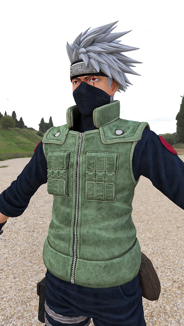NARUTO - Hatake Kakashi 3D Model - TurboSquid 2357922