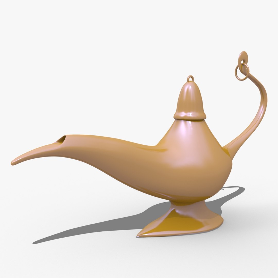 Magic Lamp 3D Model - TurboSquid 1154519