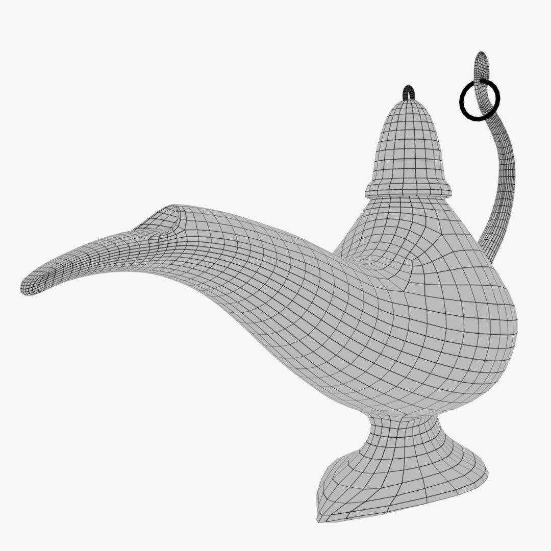 Magic Lamp 3D Model - TurboSquid 1154519