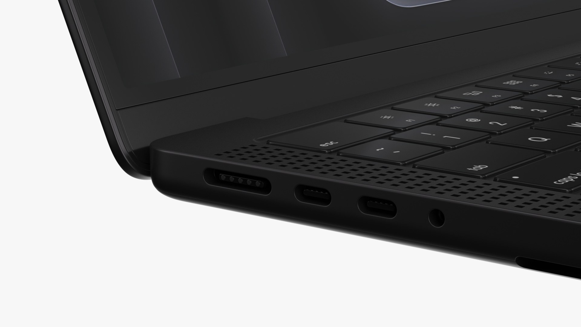 Apple MacBook Pro 14-inch M3 Space Black Model - TurboSquid 2149594