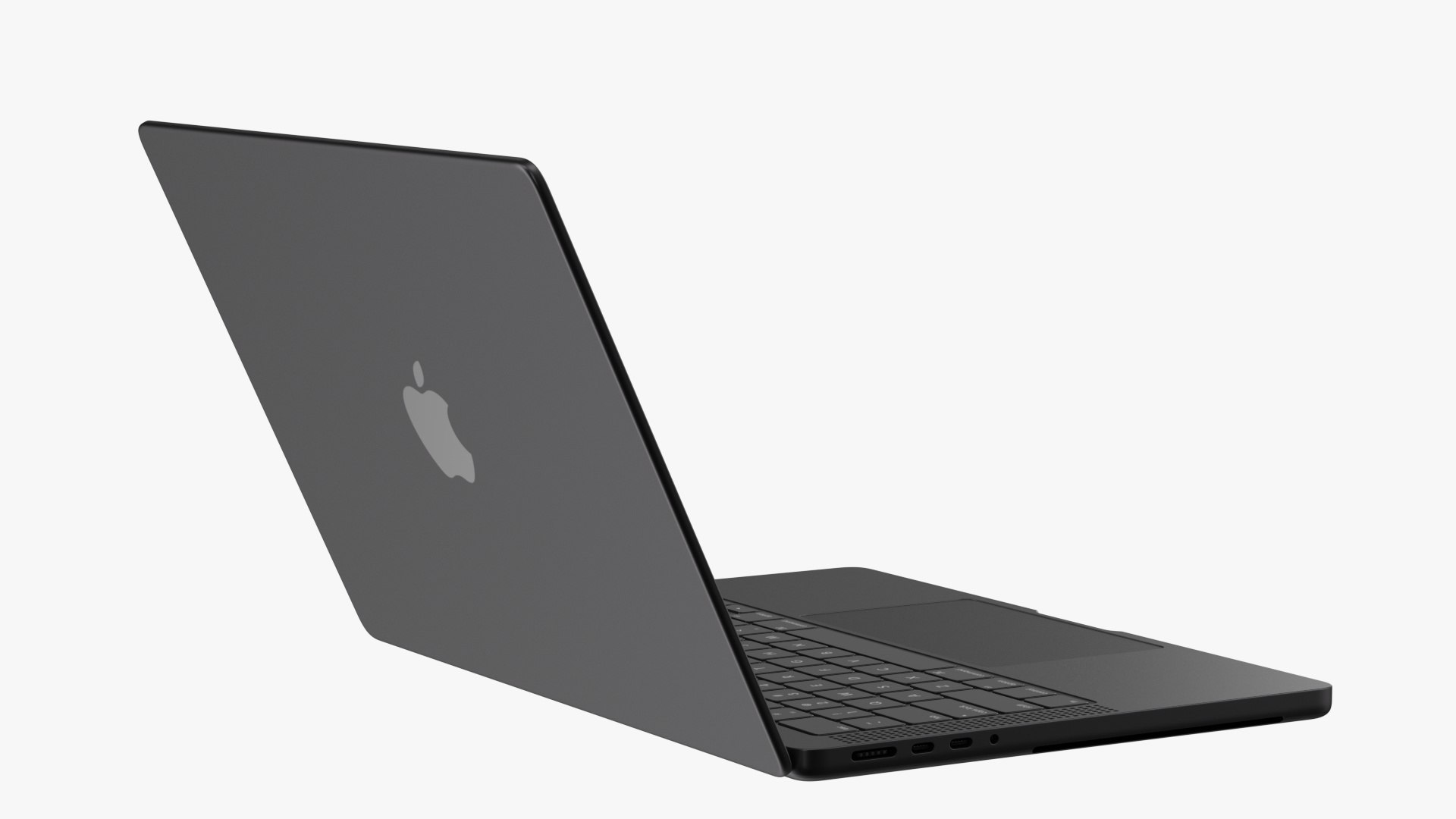 Apple MacBook Pro 14-inch M3 Space Black Model - TurboSquid 2149594