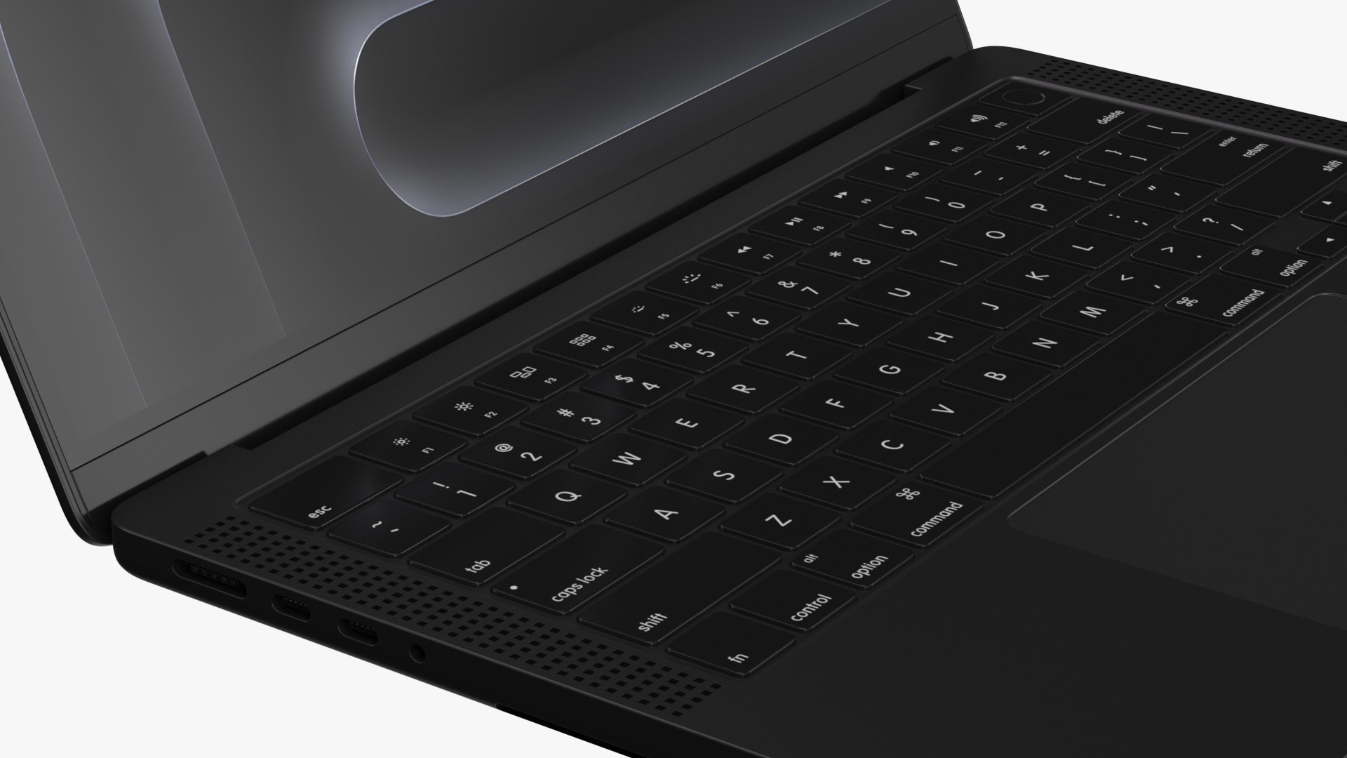 Apple MacBook Pro 14-inch M3 Space Black Model - TurboSquid 2149594