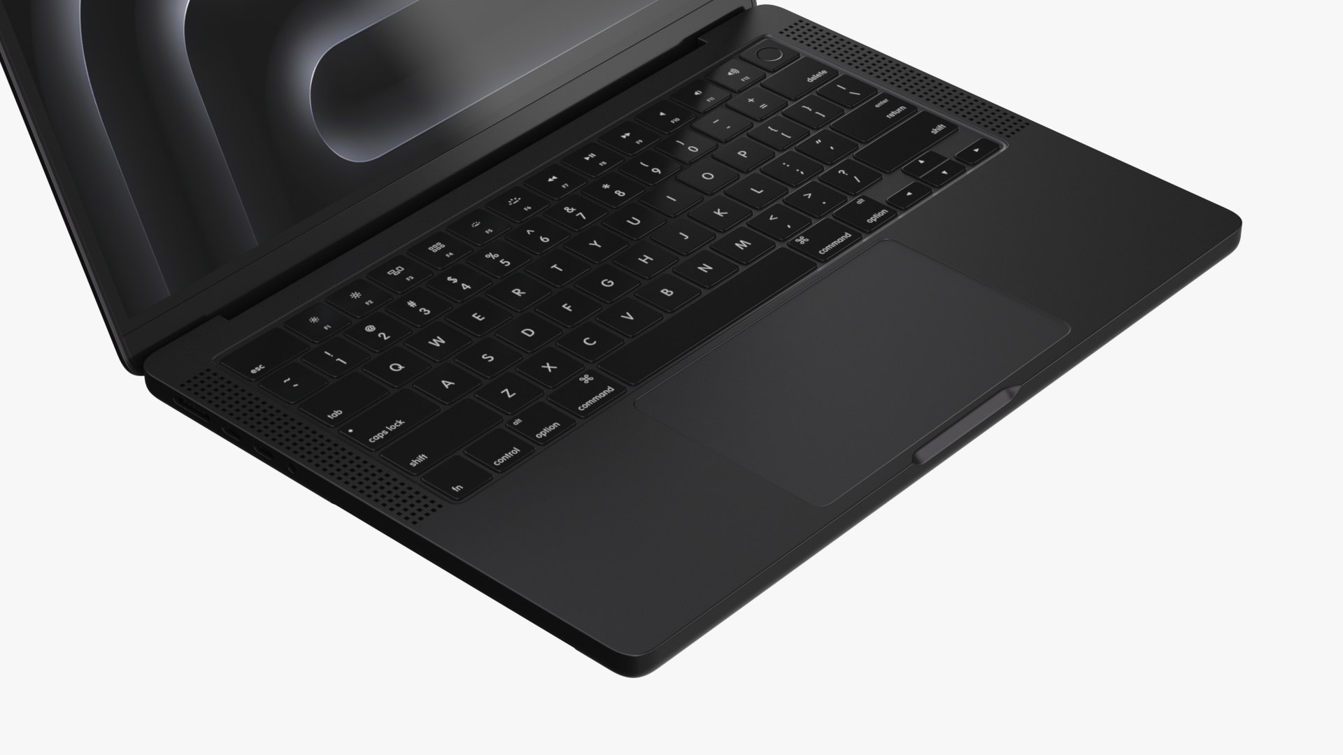 Apple MacBook Pro 14-inch M3 Space Black Model - TurboSquid 2149594