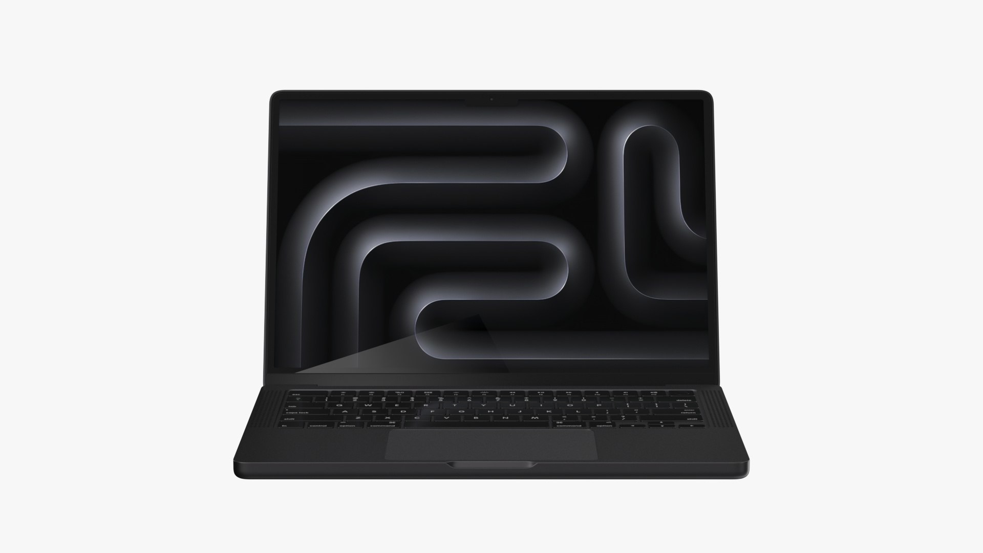 Apple MacBook Pro 14-inch M3 Space Black Model - TurboSquid 2149594