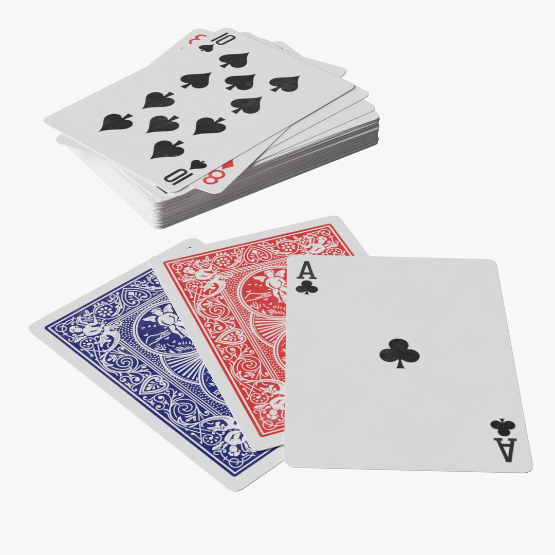 3D Playing Cards 3D Model - TurboSquid 2008717