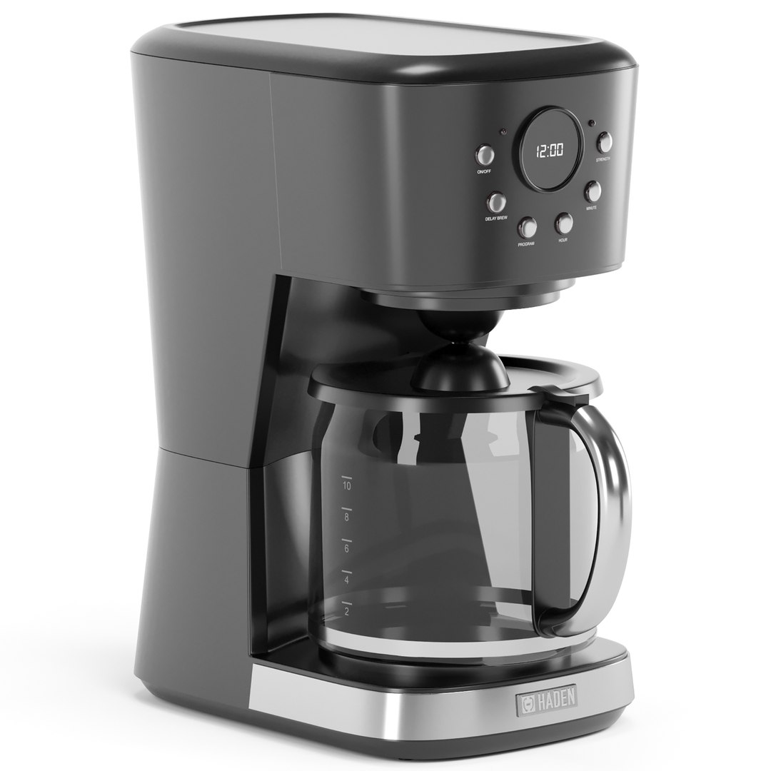 HADEN Coffee Machine 3D Model - TurboSquid 2082014