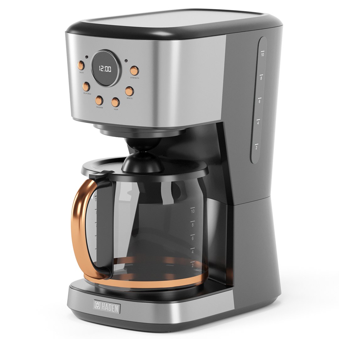 HADEN Coffee Machine 3D Model - TurboSquid 2082014
