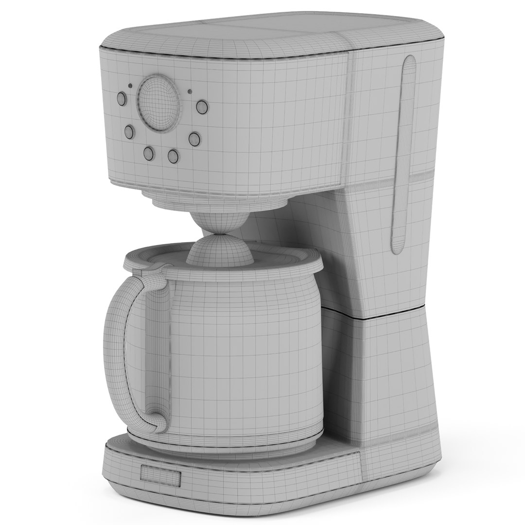 HADEN Coffee Machine 3D Model - TurboSquid 2082014