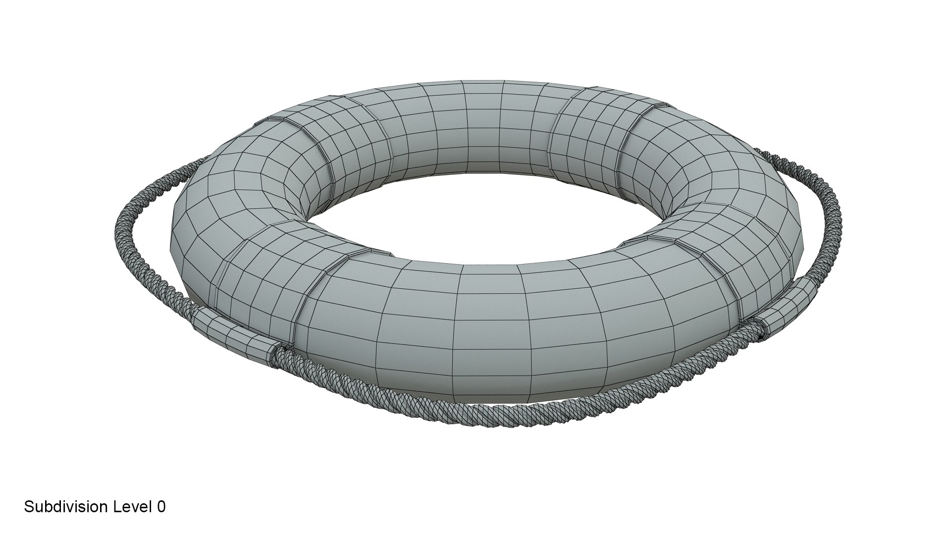 3D Lifebuoy Life Buoy Model - TurboSquid 1529308