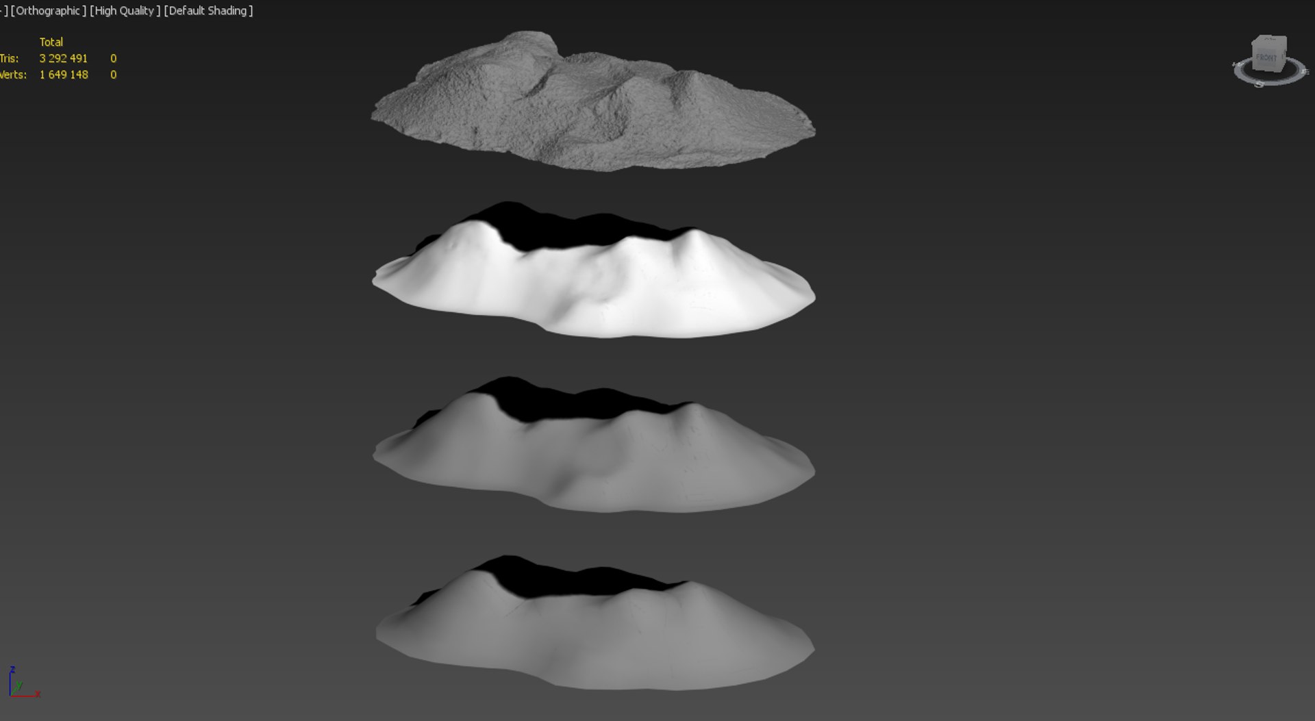 3D Pile Sand Model - TurboSquid 1481287