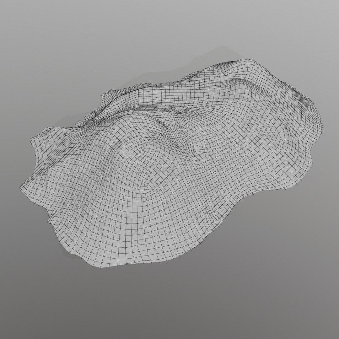 3D Pile Sand Model - TurboSquid 1481287