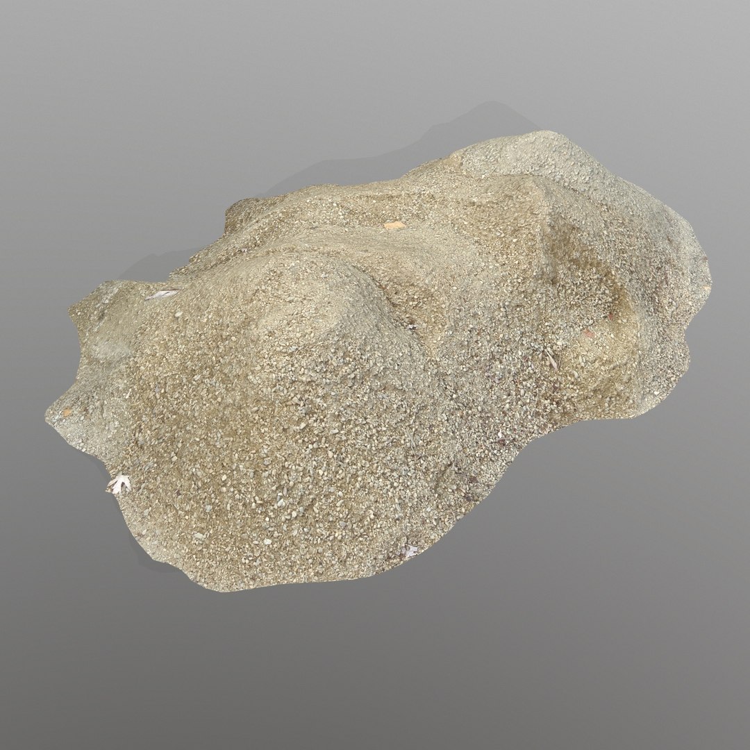 3D Pile Sand Model - TurboSquid 1481287