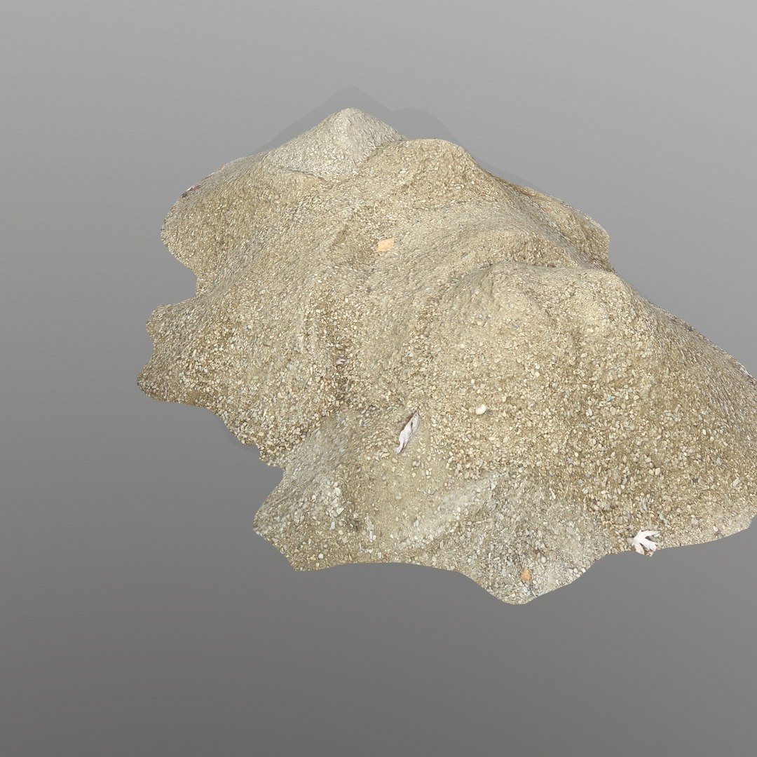 3D Pile Sand Model - TurboSquid 1481287