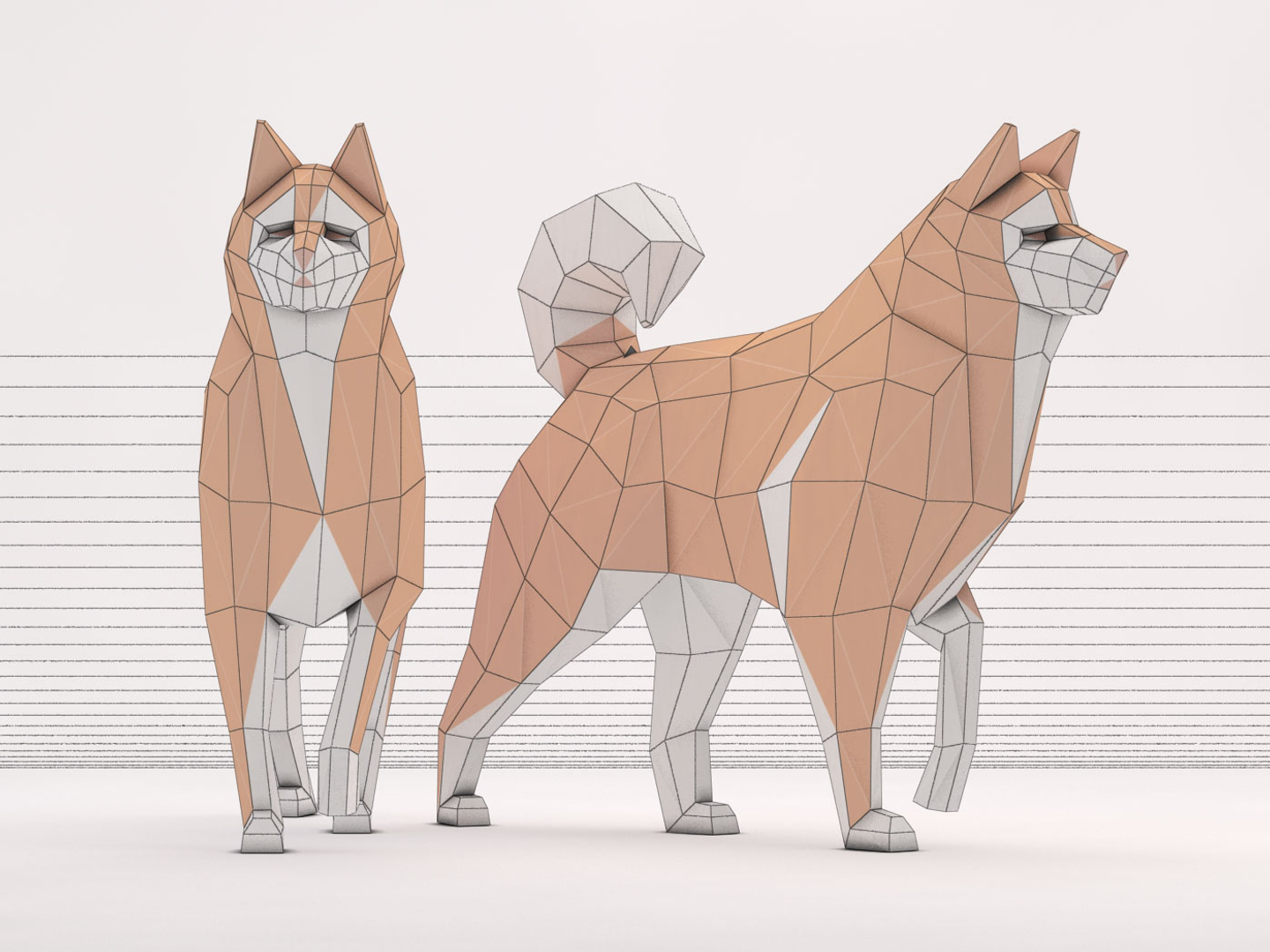 3D Animation Dog Walk - TurboSquid 1618751