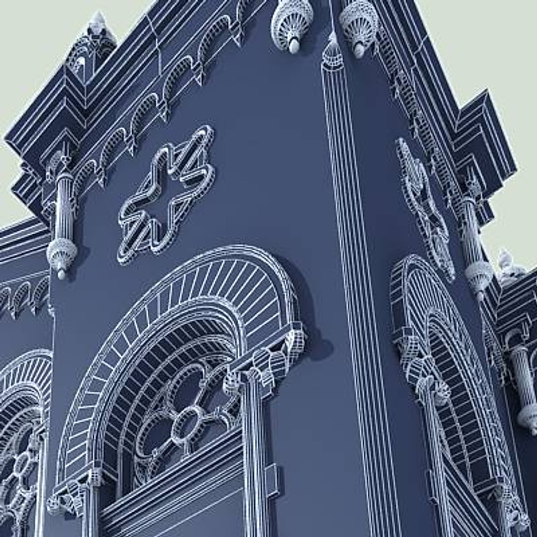 Jewish Synagogue 3d 3ds