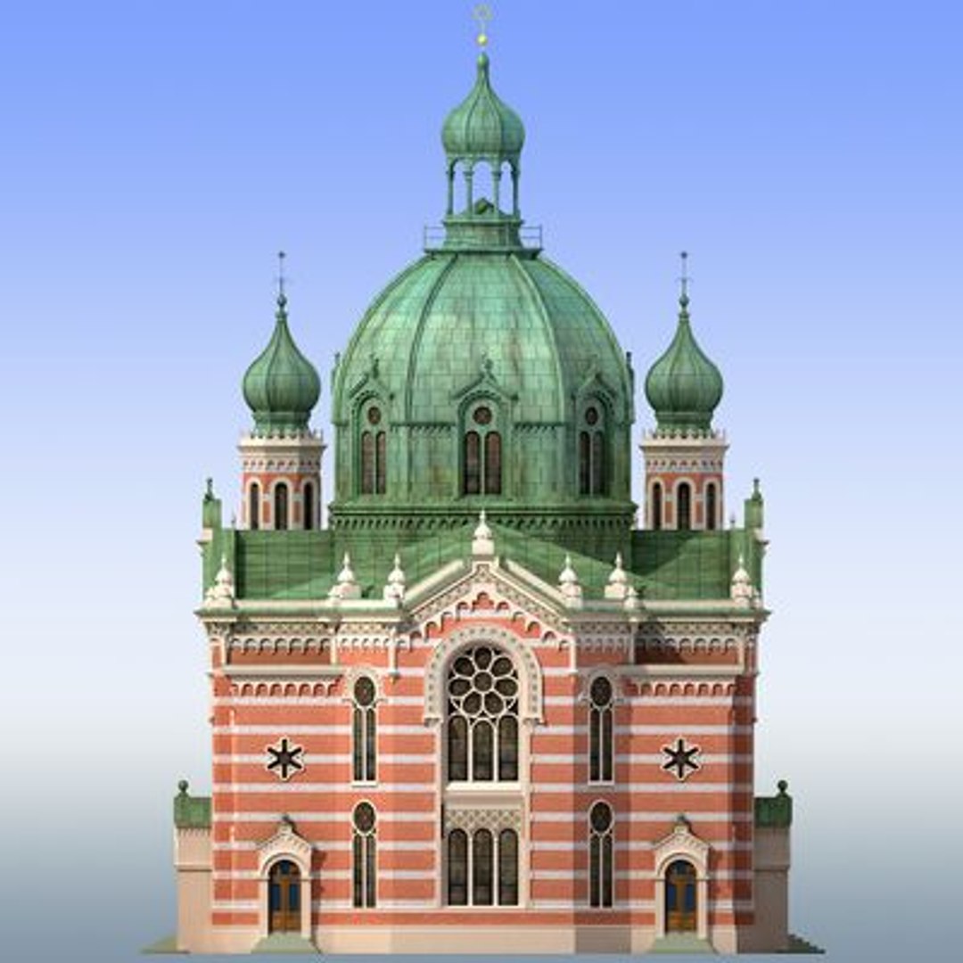 Jewish Synagogue 3d 3ds