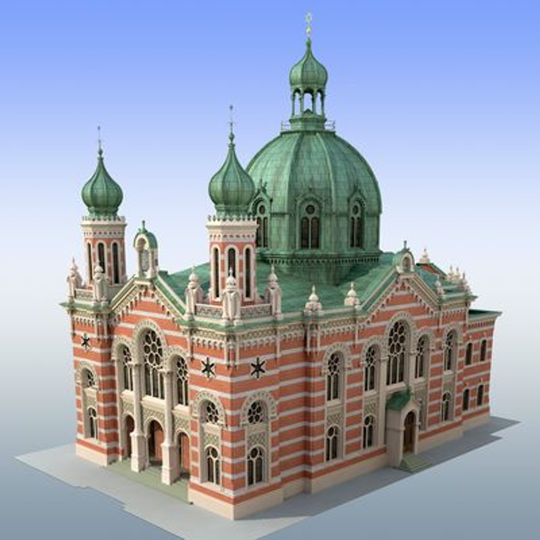Jewish Synagogue 3d 3ds