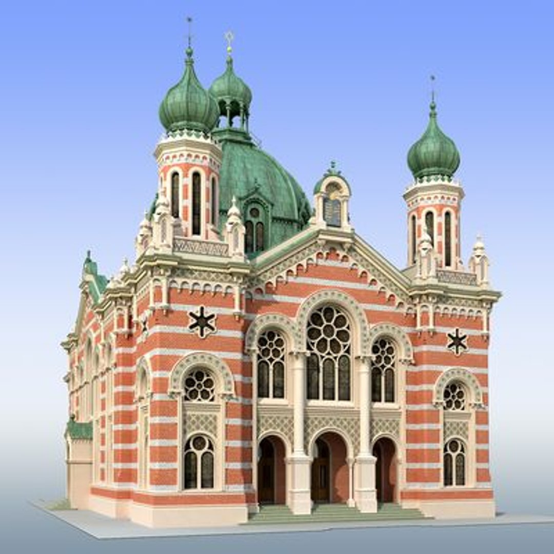 Jewish Synagogue 3d 3ds