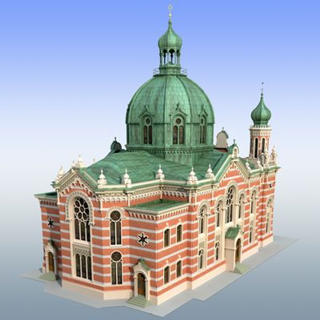 Jewish Synagogue 3d 3ds