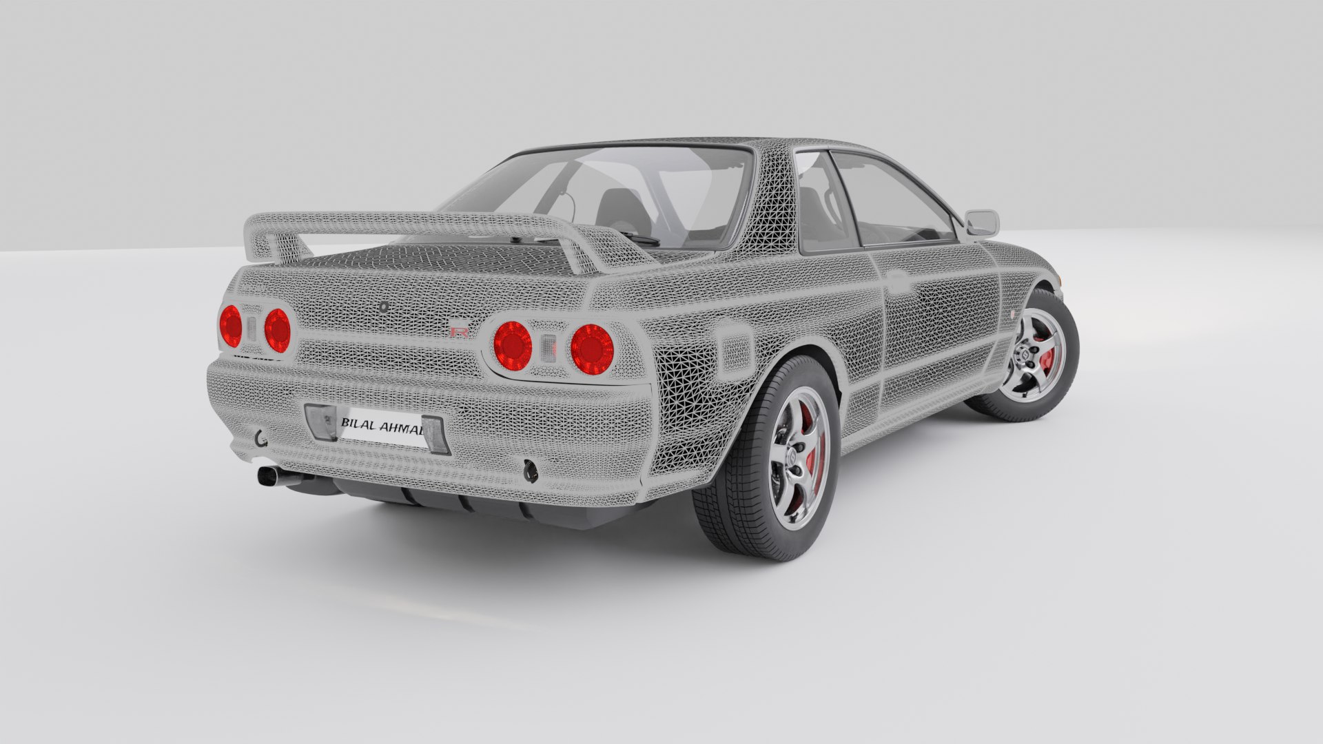 3D Nissan Skyline R32 1989 Model - TurboSquid 2149778