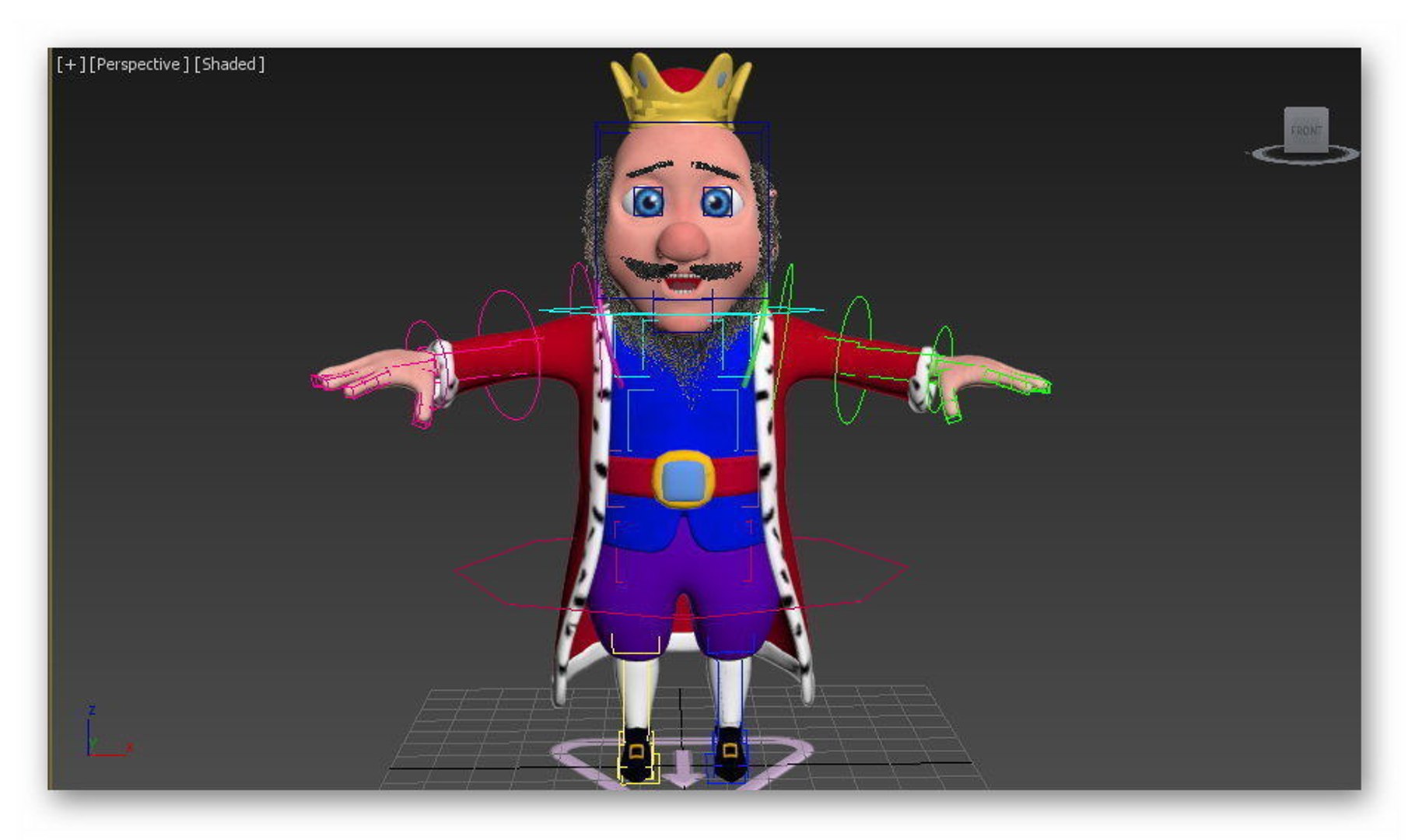 3D Model King Cartoon - TurboSquid 1384003